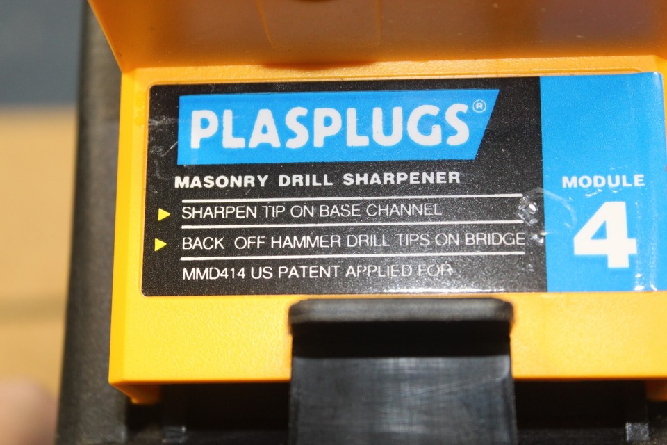 Plasplugs - 4 in 1 Power Sharpener for Tools/Drill-Bits/Chisels/Knives ...