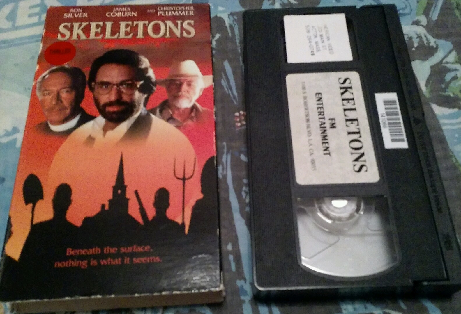 Skeletons VHS Ron Silver, James Coburn, Christopher Plummer; David ...