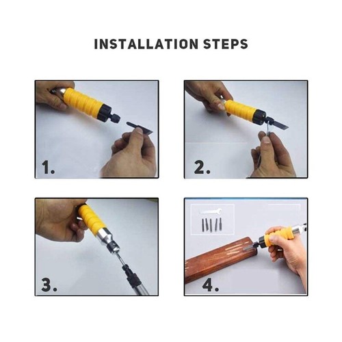 Electric Woodworking Woodcut Hand Carving Chisel With Flexible Shaft ...