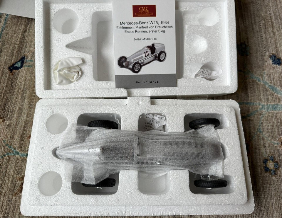 CMC M-103 Mercedes-Benz W25 #20, 1:18 Brand New | eBay