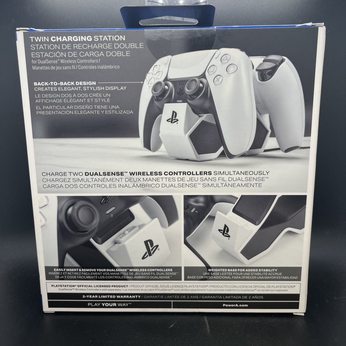 Control Ps5 PlayStation DualSense Wireless Controller - White (Renewed ...