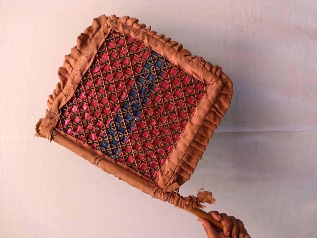 Indian Hand Fan Design For Drawing Decorative Pankha Hand Fan