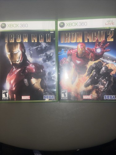 Iron Man 1 And 2 Xbox 360 Complete With Manuals Great Condition | eBay