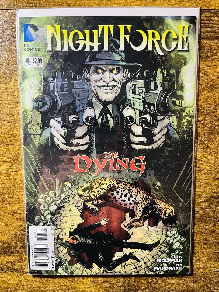 NIGHT FORCE 4 MARV WOLFMAN STORY LEONARDO MANCO COVER DC COMICS 2012 | eBay