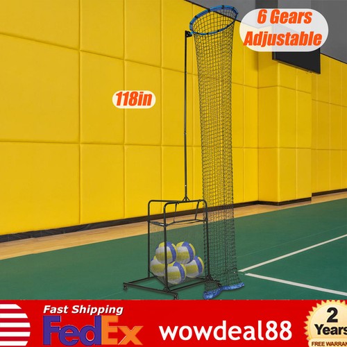 Volleyball Setter Trainer Net Volleyball Training Net with Ball ...