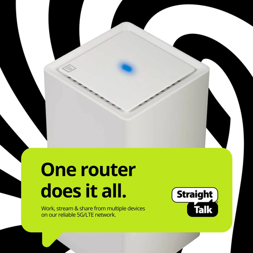Straight Talk Home Internet Router 5G-LTE, White - Home Internet ...