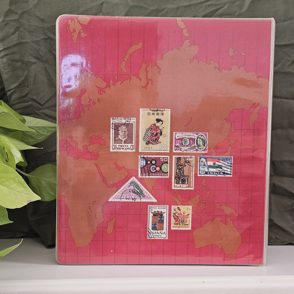 Scott’s World Stamp Album Book Postage Album 1970 Stamps Collect Some ...