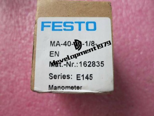 1PC New Festo Manometer 0-10bar MA-40-10-1/8-EN | eBay