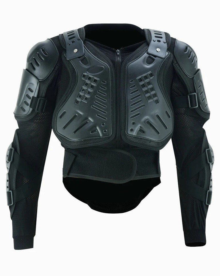 Full Protection Body Armor for Bike Rider- Black | eBay
