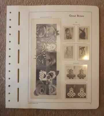 Lighthouse Great Britain Hingeless Stamp Album Pages Commemoratives ...