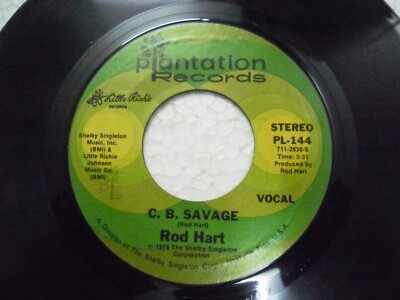 ROD HART PL 144 RARE SINGLE 7" 45 USA record VG+ | eBay