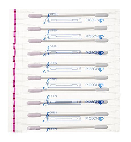 Pigeon Baby Adhesive Cotton Swab 50 Sticks from 0age Made in Japan | eBay