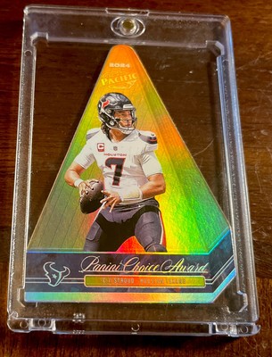 CJ Stroud Panini Encore Choice Award Die-Cut Case Hit SSP TOUGH TEXANS ...