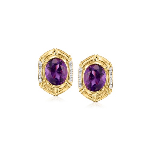 Vint Amy Earrings w Diamonds in 14k Gold | eBay