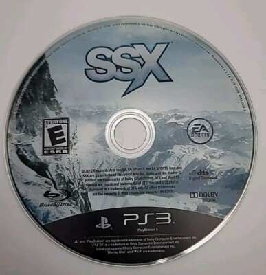 SSX PS3 (Sony PlayStation 3, 2012) Disc Only 14633196436| eBay