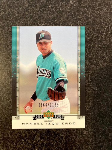 2002 Upper Deck UD Plus Hobby #UD80 Hansel Izquierdo /1125 B17 | eBay