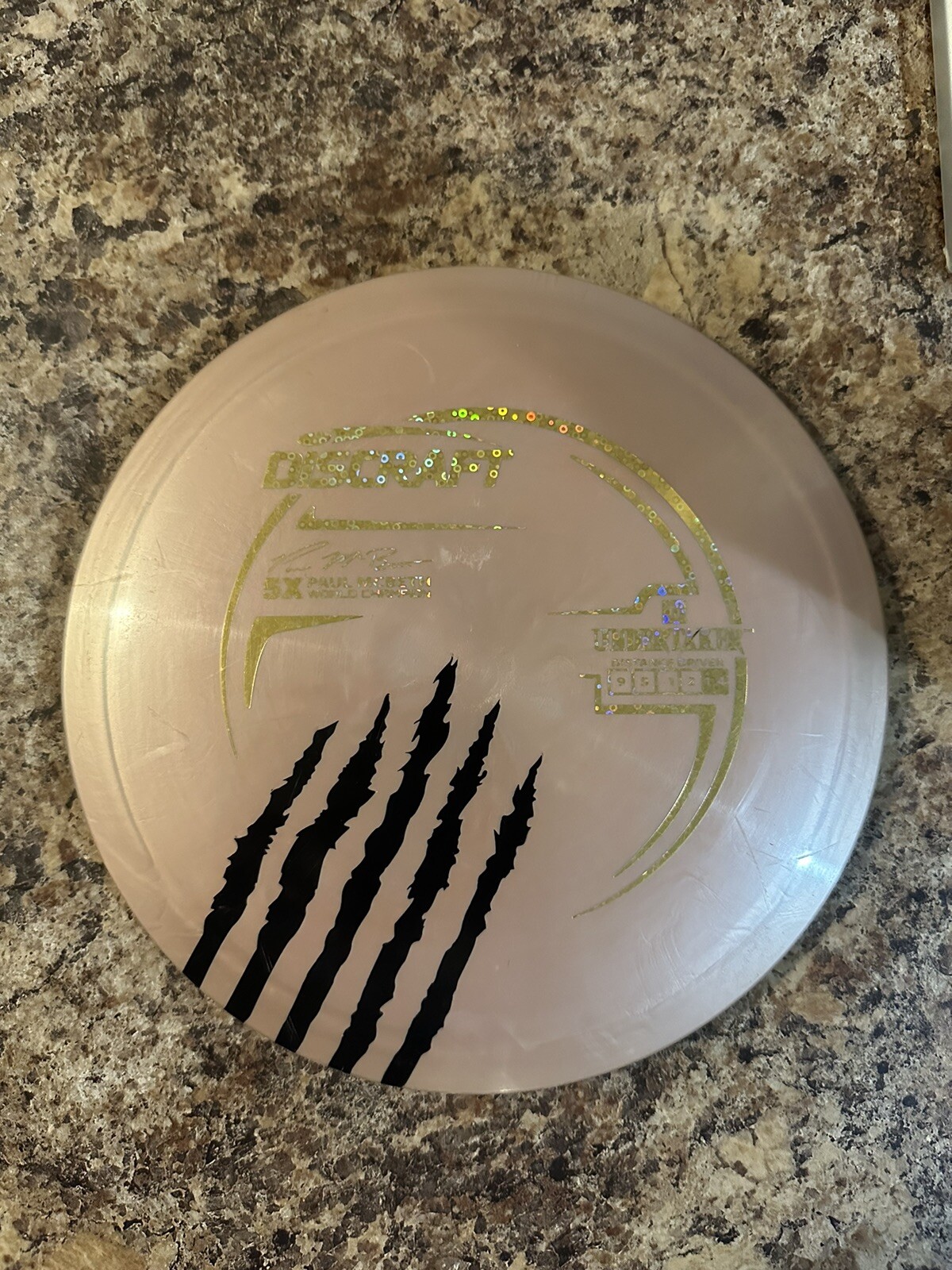 Undertaker Ti Claws McBeth 5X 174g Pink Discraft Disc Golf Distance ...