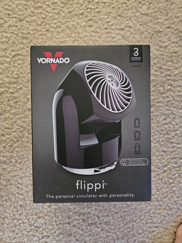 Vornado Flippi V6 Mini Fan Personal Air Circulator Black | eBay