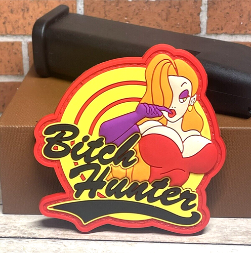 3D Bitch Hunter Titties PVC Patch Hook Backed Tactical Morale Rubber Patch | eBay