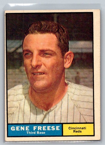 1961 Topps #175 Gene Freese REDS (B) | eBay