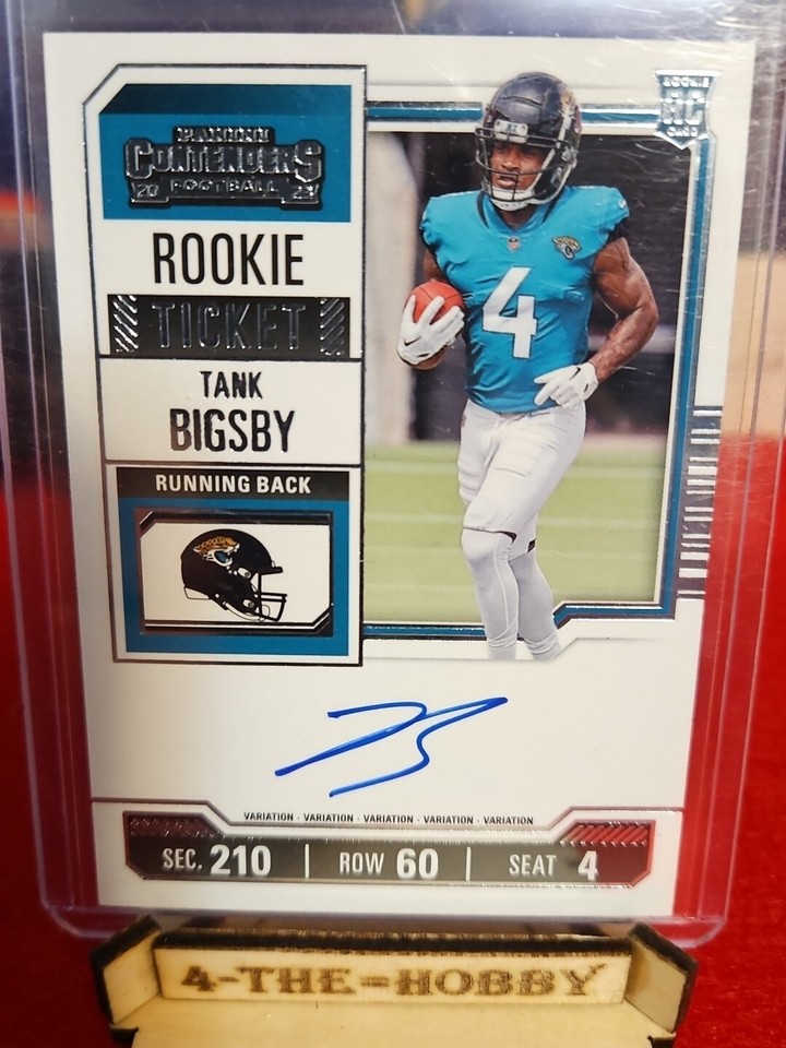 2023 Contenders - TANK BIGSBY - Rookie Ticket Variation RC Auto | eBay
