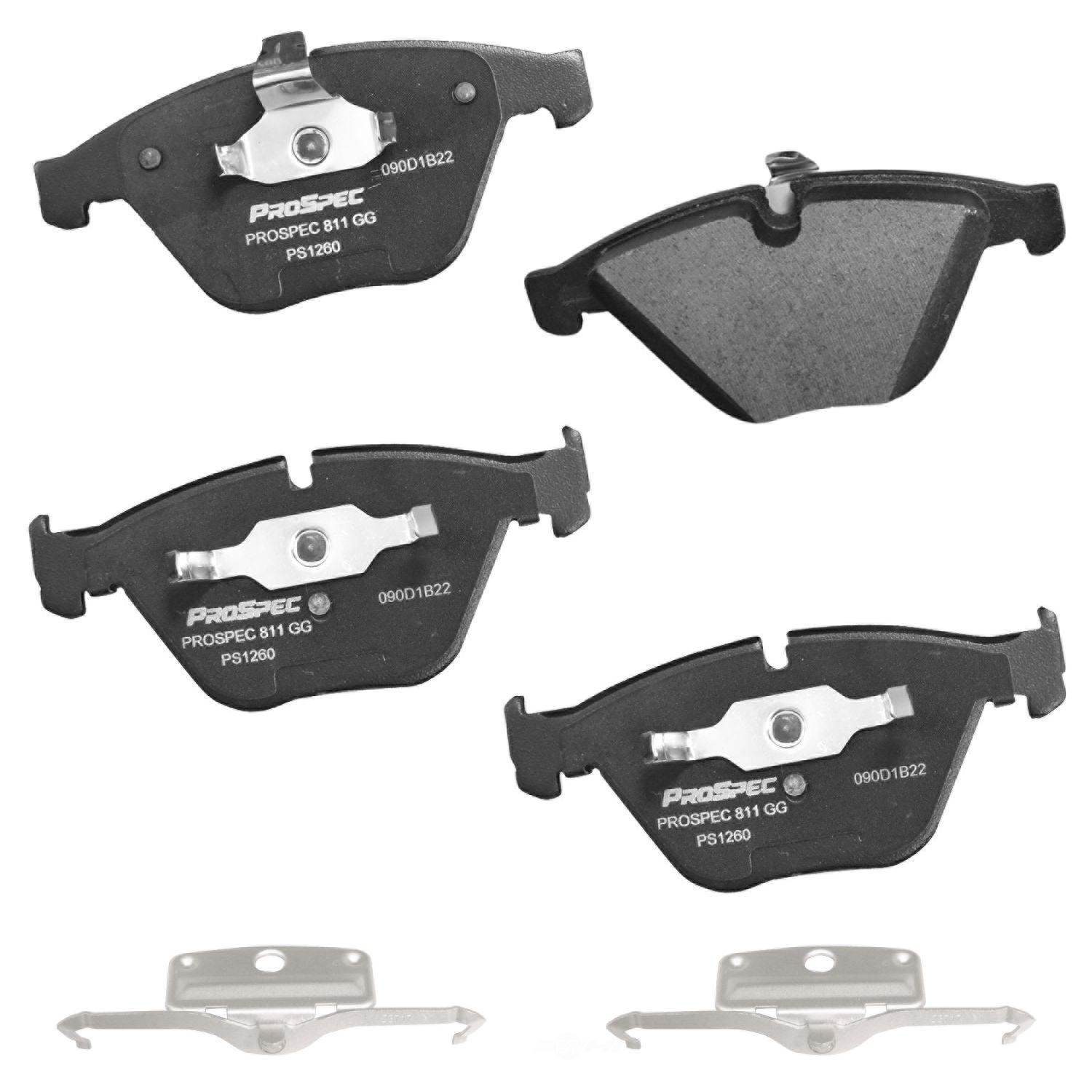Disc Brake Pad Set-Ceramic PROSPEC PS1260 for sale online | eBay