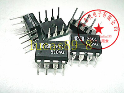 2 PCS HCPL-2601 DIP HCPL2601 A2601 HIGH SPEED-10 MBit/s LOGIC GATE ...