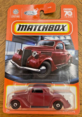 Matchbox ‘36 Ford Coupe #019 MBX ‘23 Series Dark Red VHTF | eBay