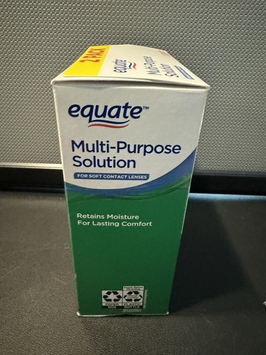 EQUATE Multi-Purpose Contact Lenses Solution 355ml - 2 Pack New And ...