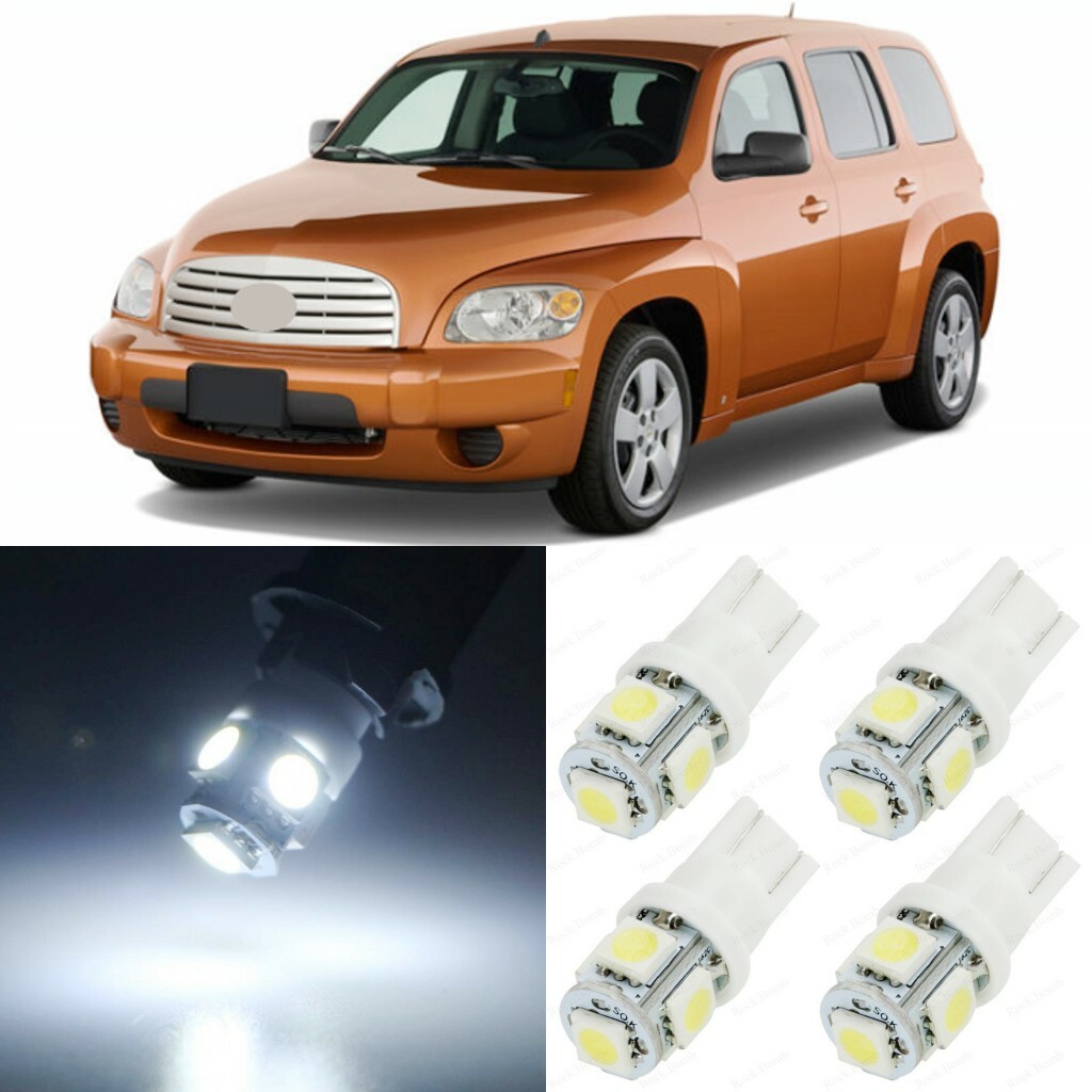 11 x Xenon White Interior LED Lights Package For 2006 - 2011 Chevy HHR ...