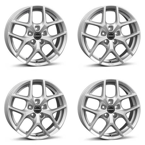 4 Borbet Wheels Y 7x16 ET38 5x112 for VW Beetle Caddy CC Cross Touran e ...