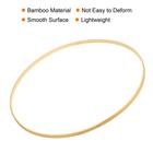 1Set/6Pcs 12/14/16 Inch Wooden Bamboo Floral Hoop Rings for DIY Crafts ...