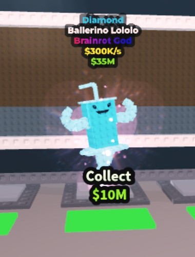Steal a Brainrot Roblox/Ballerino Lololo🥤/ Brainrot god🌈 | eBay
