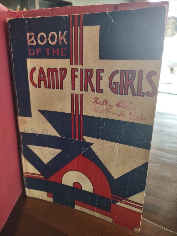 Camp Fire Girls Book 1950 edition Illustrated & original | eBay