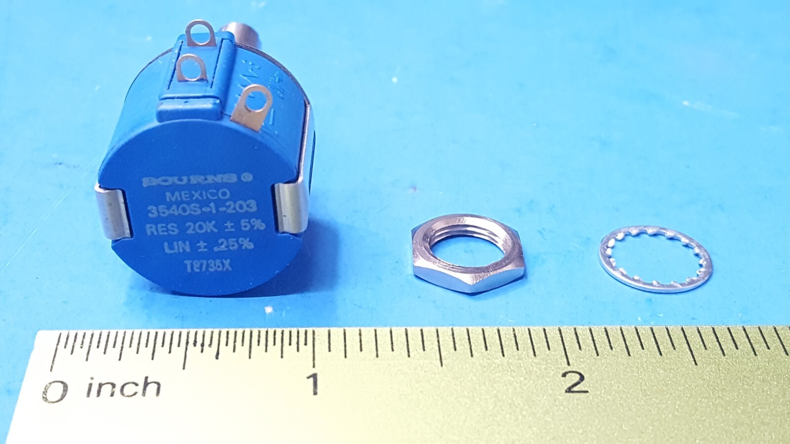 Bourns 3540s-1-203 Potentiometer 20k Ohm Resistor D320060 for sale ...