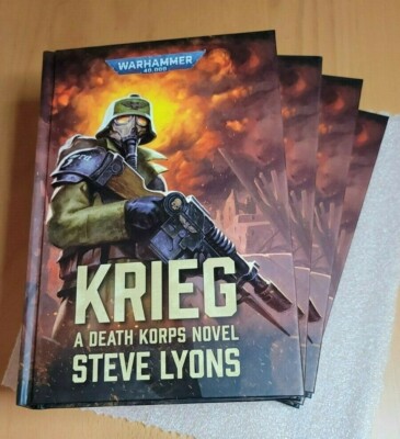 WARHAMMER 40K 40,000 Krieg A Death Korps Novel by Steve Lyons Hardback ...