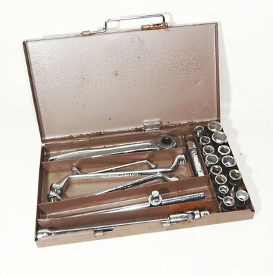 Ratchet Box Chrome Vanadium Sockets Tool Rachet Socket Bit | eBay
