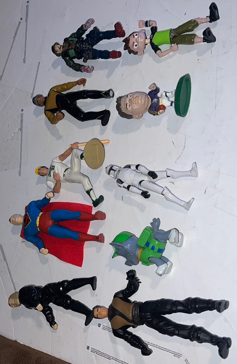 Action Figures Lot of 10 Random WWE Star Wars Kenner Hasbro Mattel ...