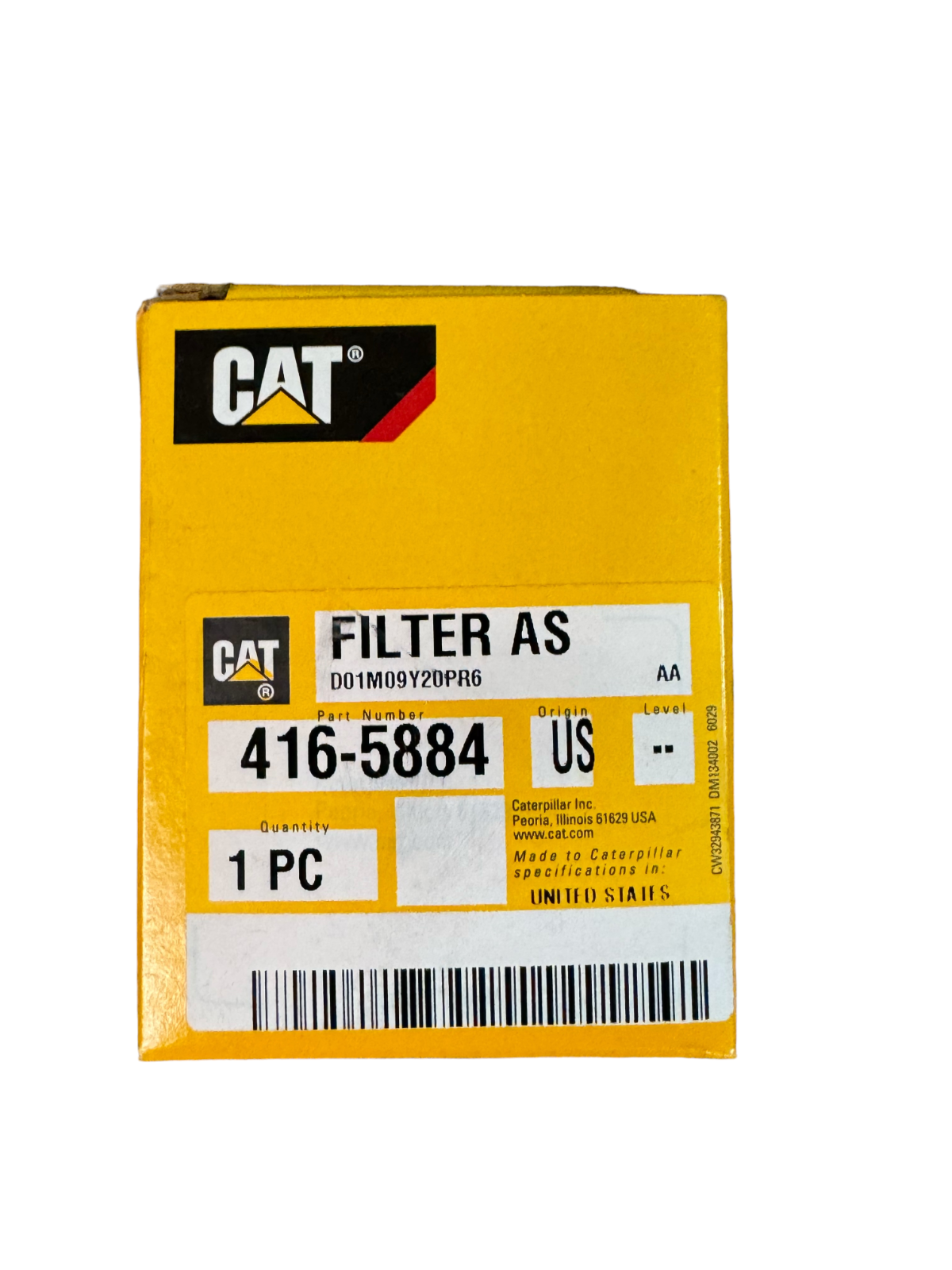 Caterpillar Filter CAT OEM 416-5884 4165884 H93 Genuine CHEAPEST for ...