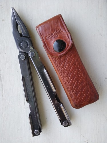 Gerber Multi-Plier Tool w/ Original Leather Sheath | eBay
