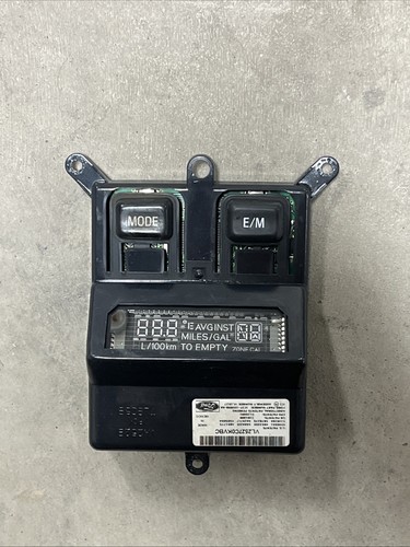 OEM 99-04 FORD F250 F350 OVERHEAD CONSOLE COMPASS TRIP COMPUTER DISPLAY ...