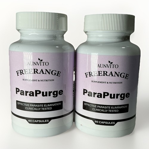 2X FreeRange ParaPurge Advanced Parasite Cleanser 60 Caps Para Purge ...