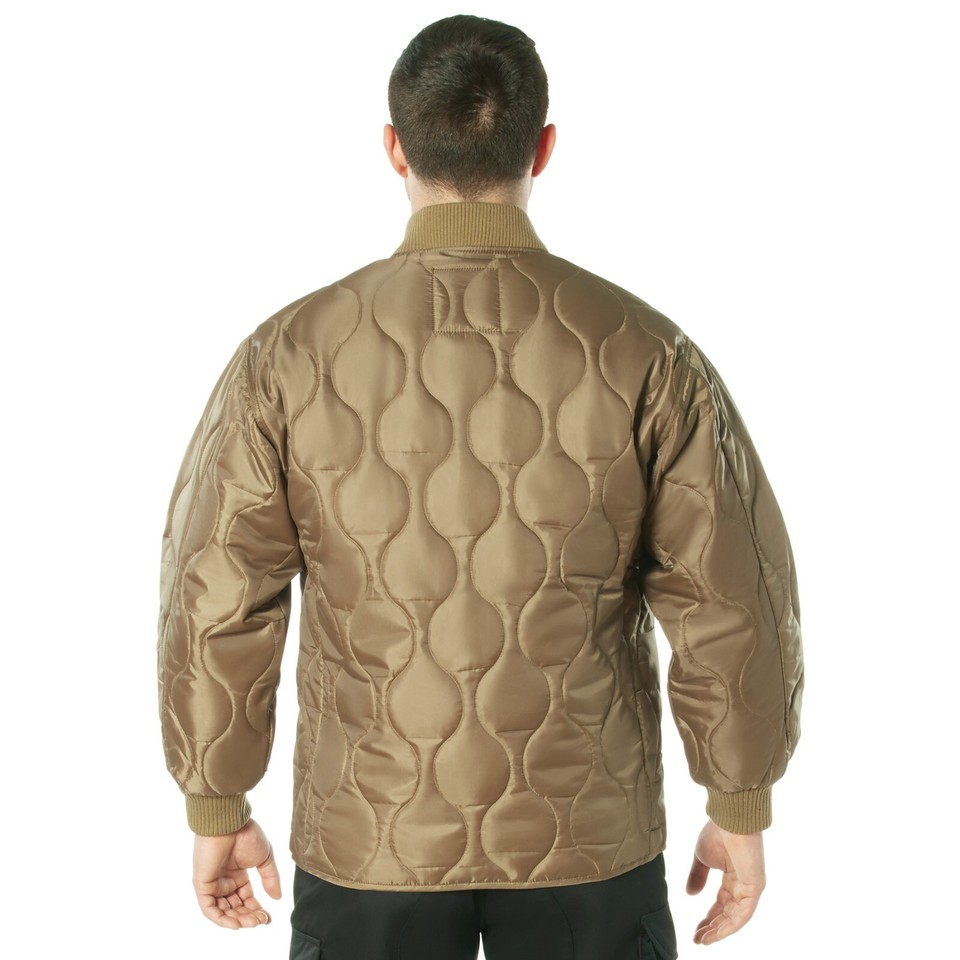 Men's Military Style Quilted Woobie Fashion Jacket | eBay
