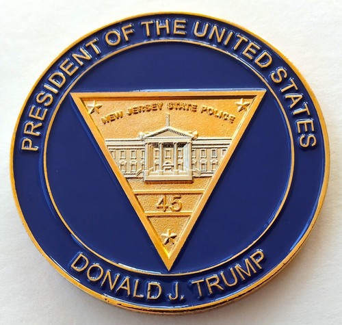 HTF NJSP New Jersey State Police 45 Trump Inauguration 2017 Challenge ...