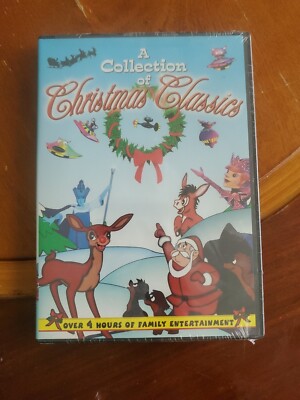 CHRISTMAS CLASSICS CARTOONS DVD RUDOLPH, SNOW QUEEN, SANTA CLAUS, Brand ...