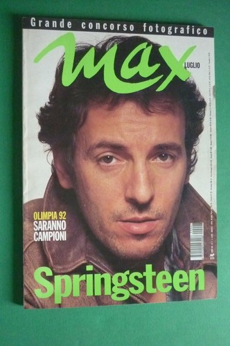 Max Juli 1992 Bruce Springsteen + Sherilyn FENN + Sam Jenkins + Antonio ...