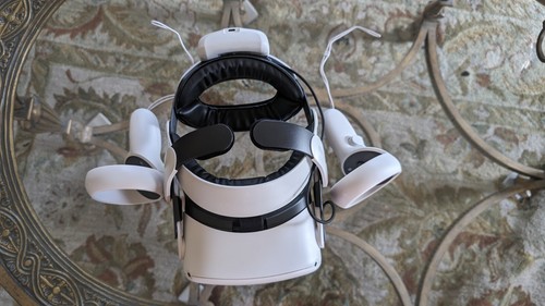 meta quest 2, 128gb, Controllers, Elite Head strap, External Battery | eBay