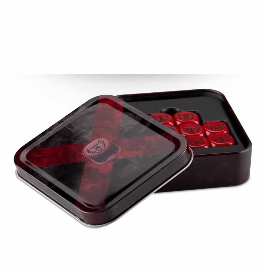 BLOOD ANGELS BESPOKE DICE TIN 40K WARHAMMER GAMES-WORKSHOP D6 USED | eBay