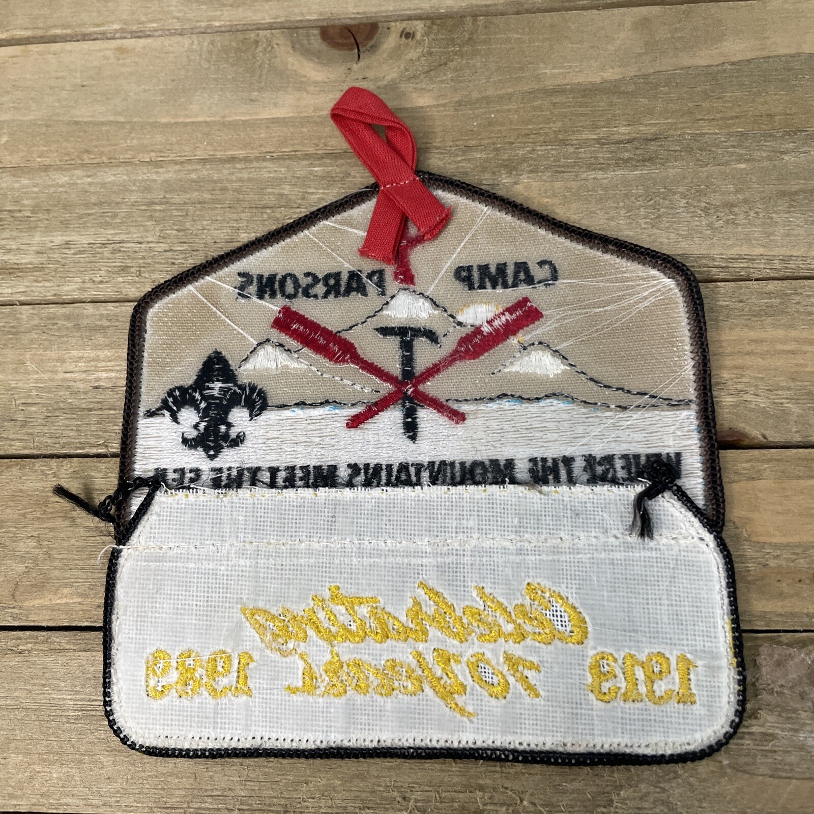 Camp Parsons - 70th Anniversary patch 1989 - Chief Seattle Council | eBay