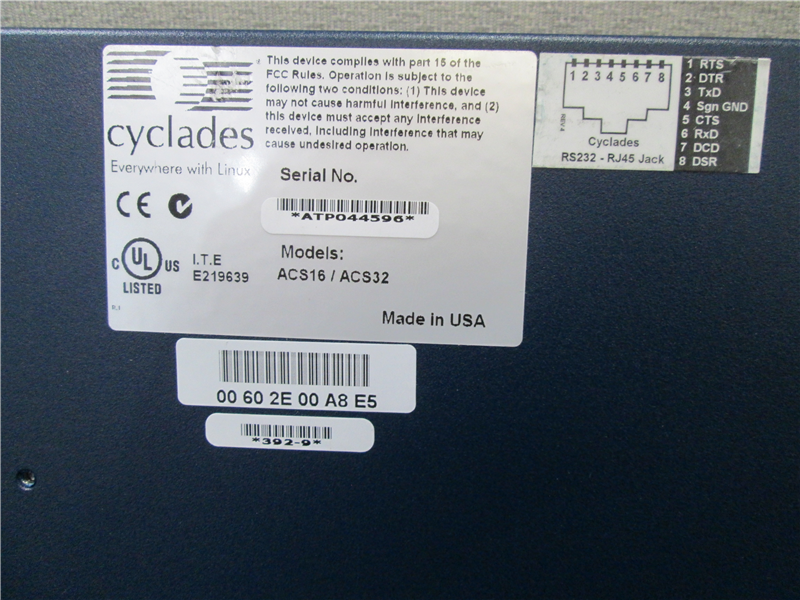 AlterPath ACS32 Advanced Console Server 32 Ethernet Ports Single PSU | eBay